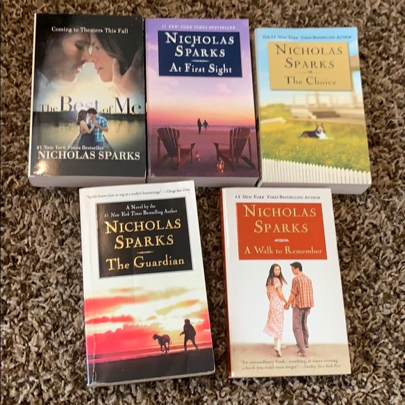 Other | 5 Nicholas Sparks Books | Poshmark